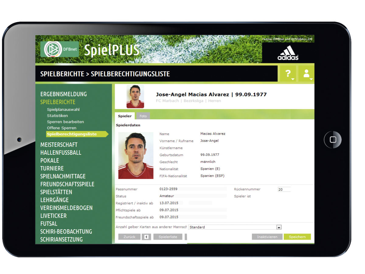 DFBnet | Württembergischer Fußballverband e.V.